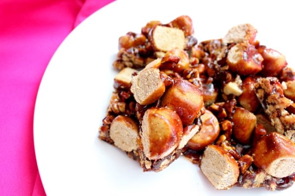 Taiglach- Honey Cookie Bars - What Jew Wanna Eat