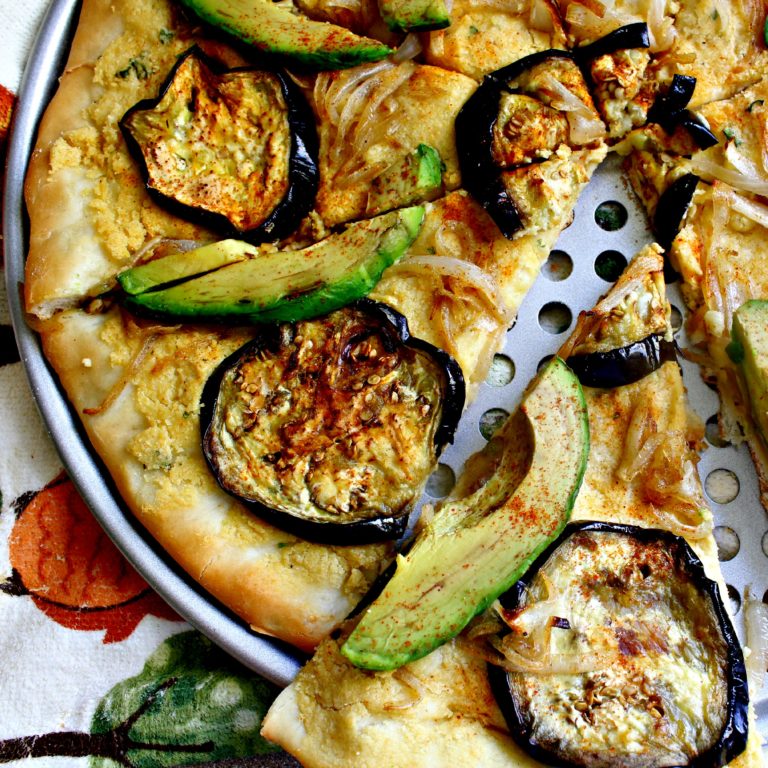 Vegan Israeli Pizza - What Jew Wanna Eat