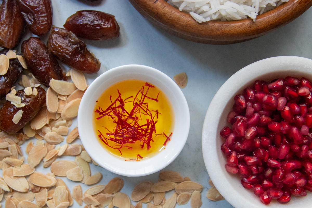 Tahdig Recipe (Persian Crispy Rice with Jeweled Topping)
